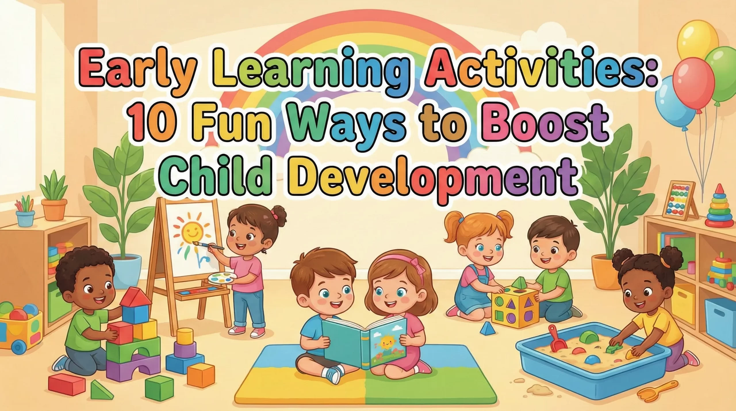 Early Learning Activities: 10 Fun Ways To Boost Child Development