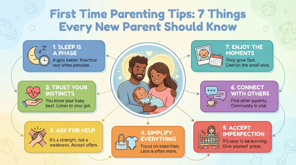 First Time Parenting Tips: 7 Things Every New Parent Should Know