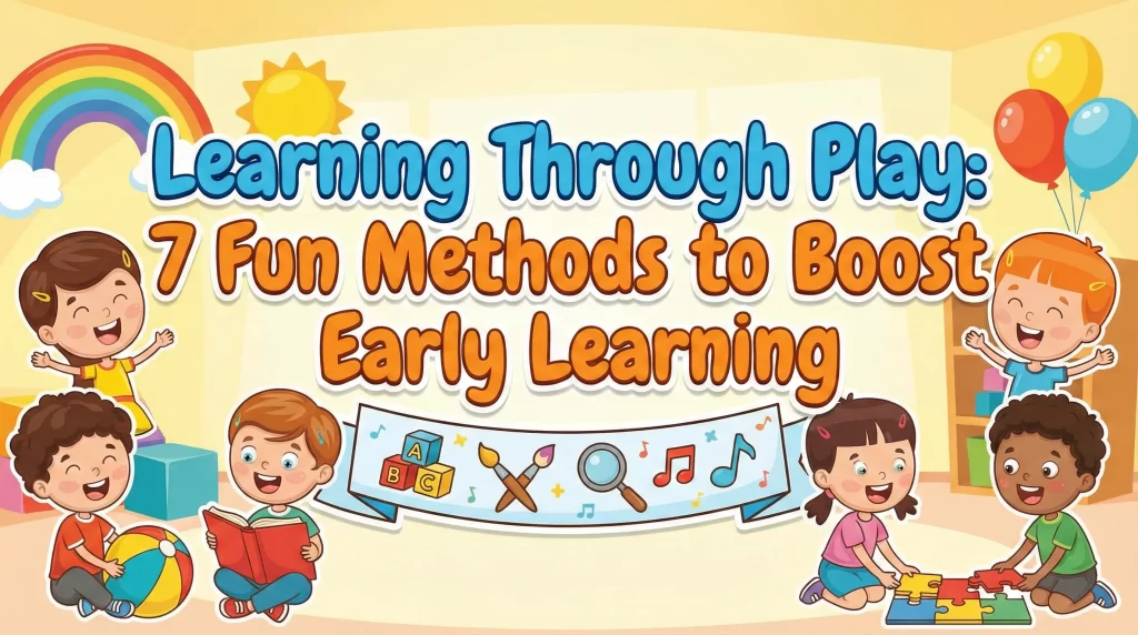Learning Through Play: 7 Fun Methods To Boost Early Learning